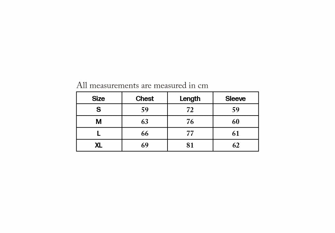Size Guide FW22 – OAT